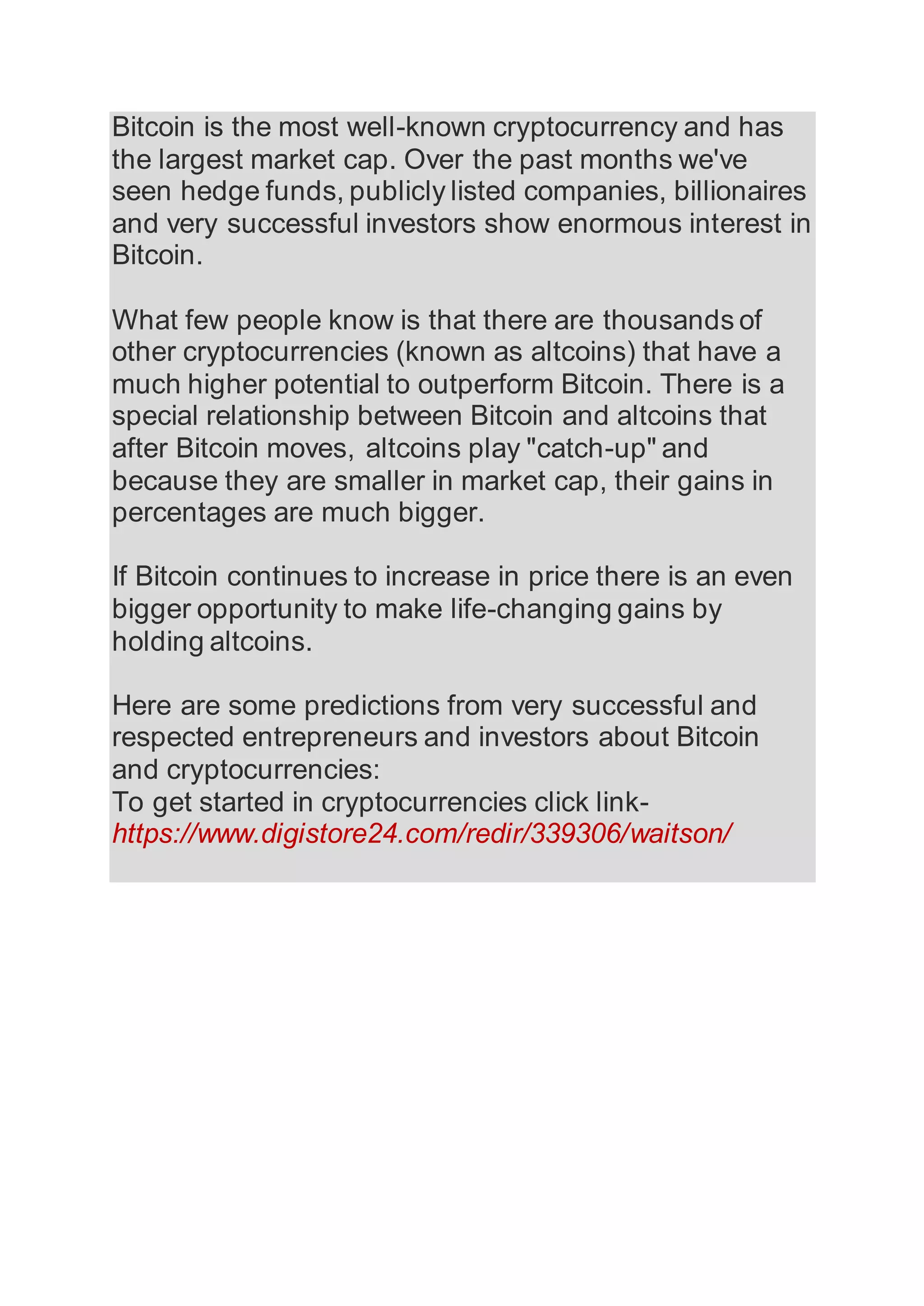 Why cryptocurrency? | DOCX