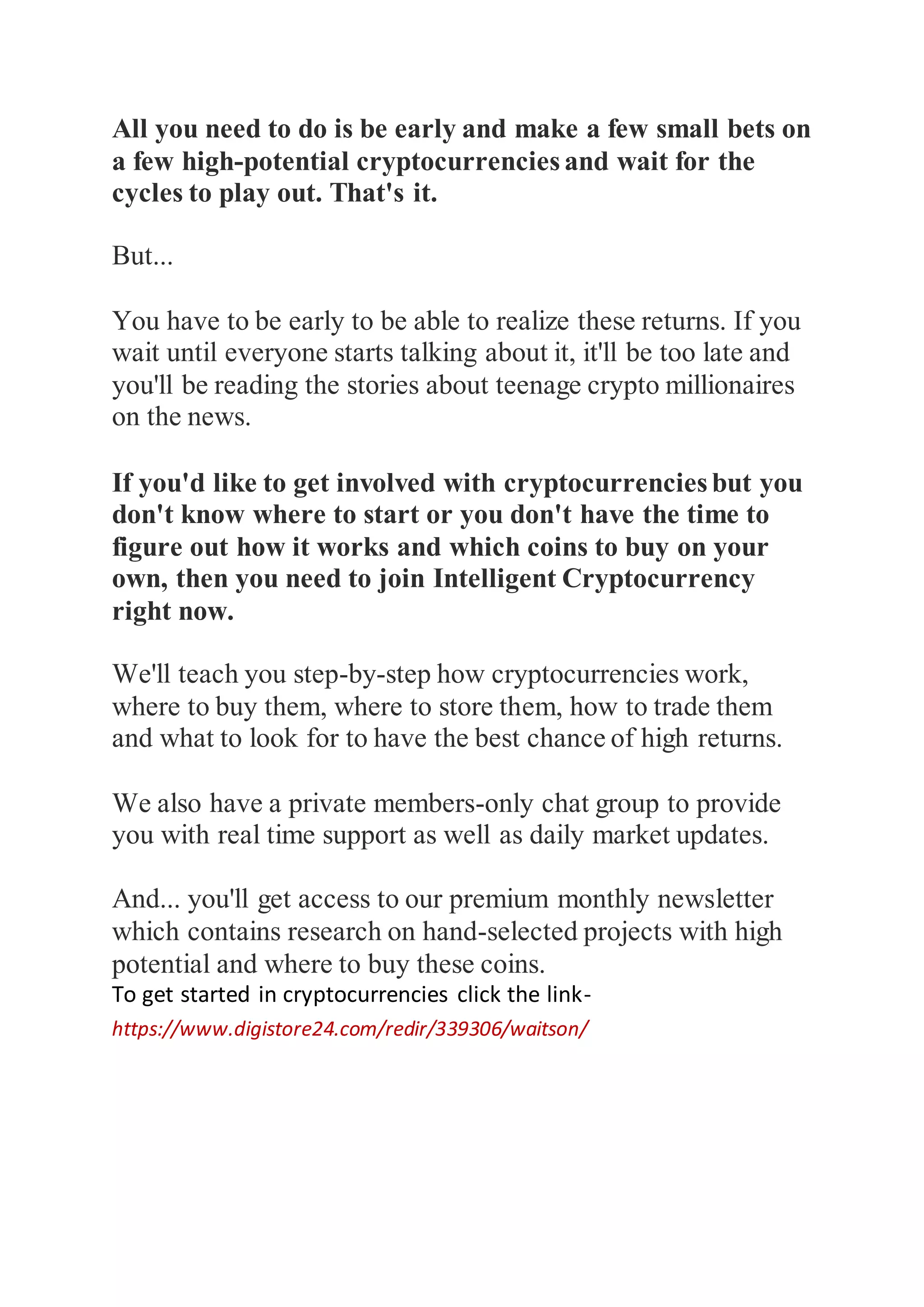 Why cryptocurrency? | DOCX