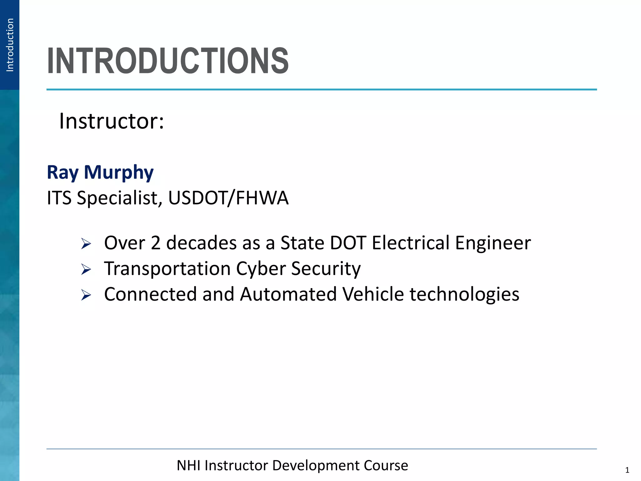 Why Cyber Security is Important to the Transportation Ecosystem NHI IDC ...