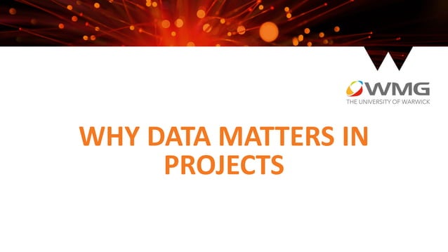 Why data matters webinar | PDF | Business | Business and Finance