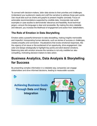Why Every Business Needs Data Storytelling Skills | PDF