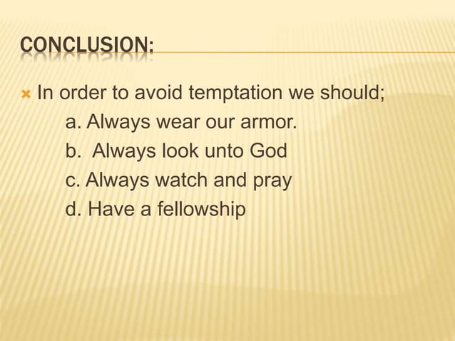 Why David Fall into Temptation | PPT | Free Download