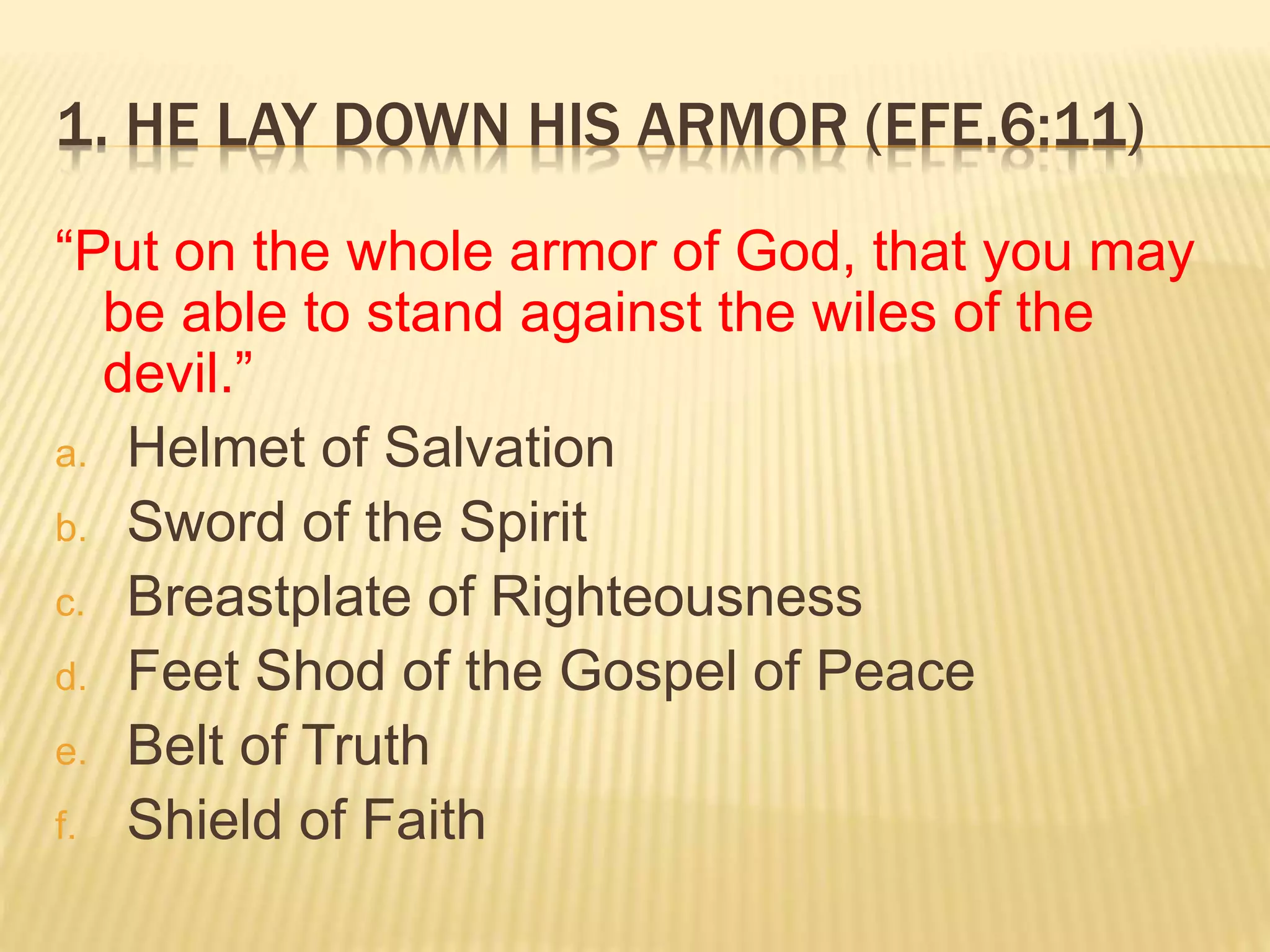 Why David Fall into Temptation | PPT