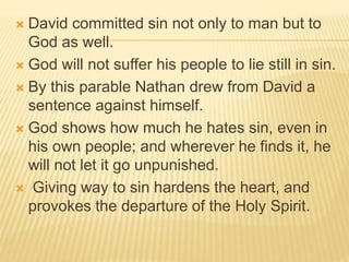 Why David Fall into Temptation | PPT