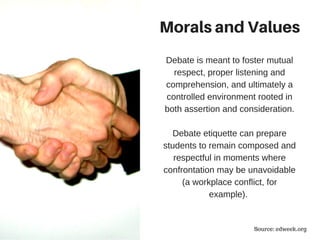 Why debate is important in education | PDF