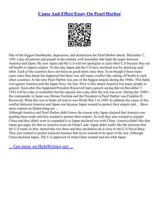 Why Did Japan Attack Pearl Harbor Dbq | PDF
