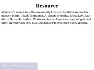 10 Reasons Why Diets Don T Work Ppt