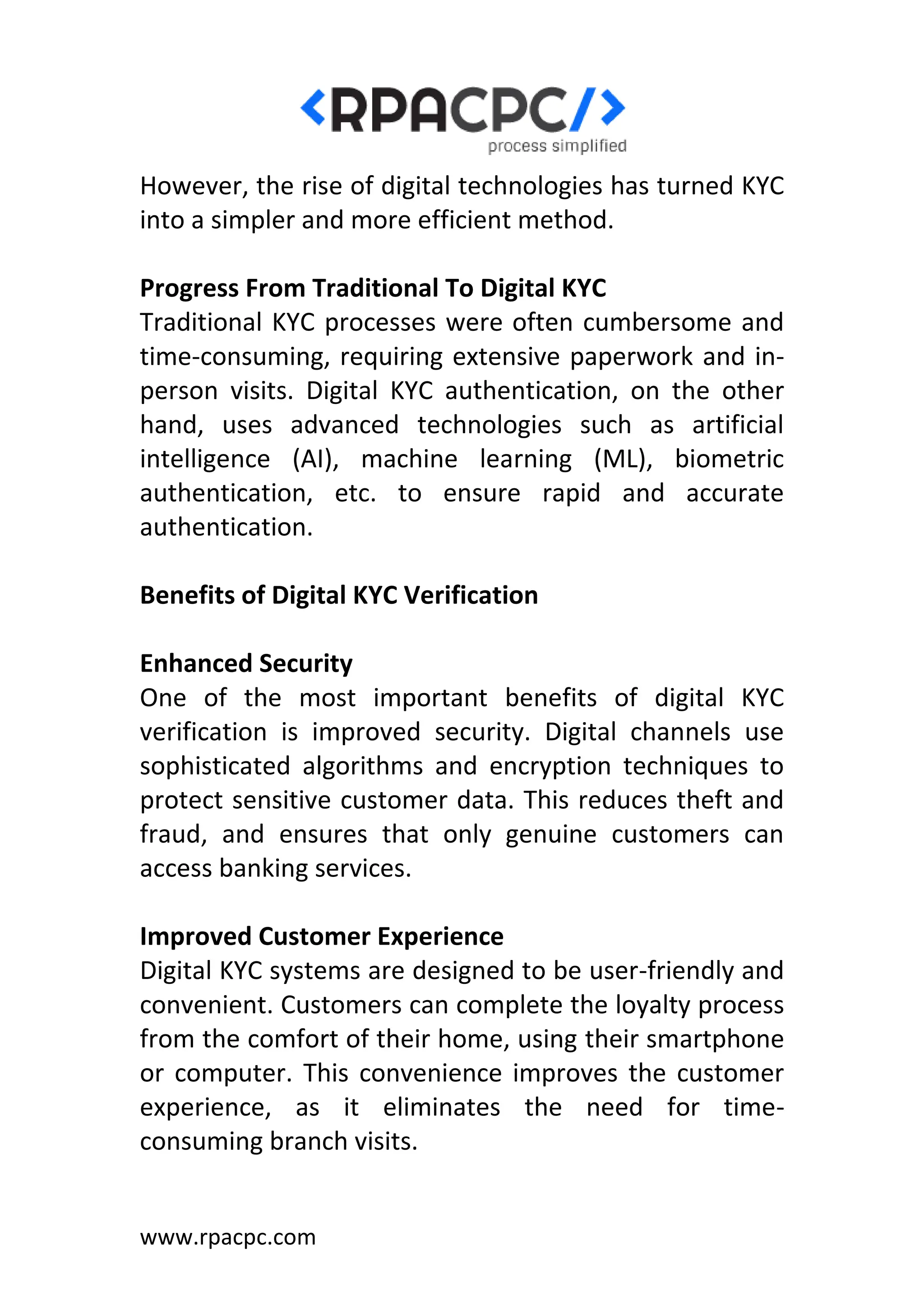 Why Digital KYC Verification is Essential for Modern Banking.docx