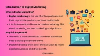 Why Digital Marketing is Essential for Business Growth - skillfloor | PPT