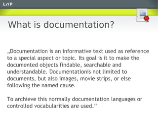Why documentation osidays | PPT