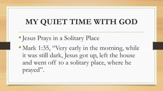 Prayer and Devotion | PPTX