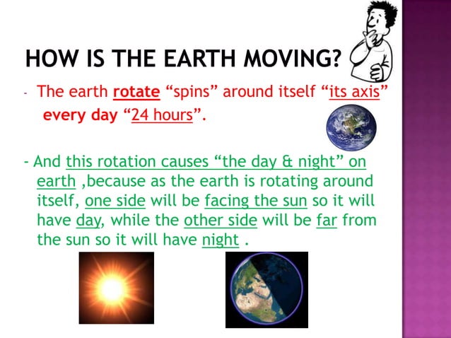 Why does it seems that the sun move