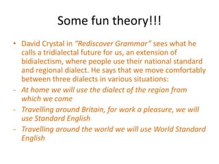 Why does language change | PPT