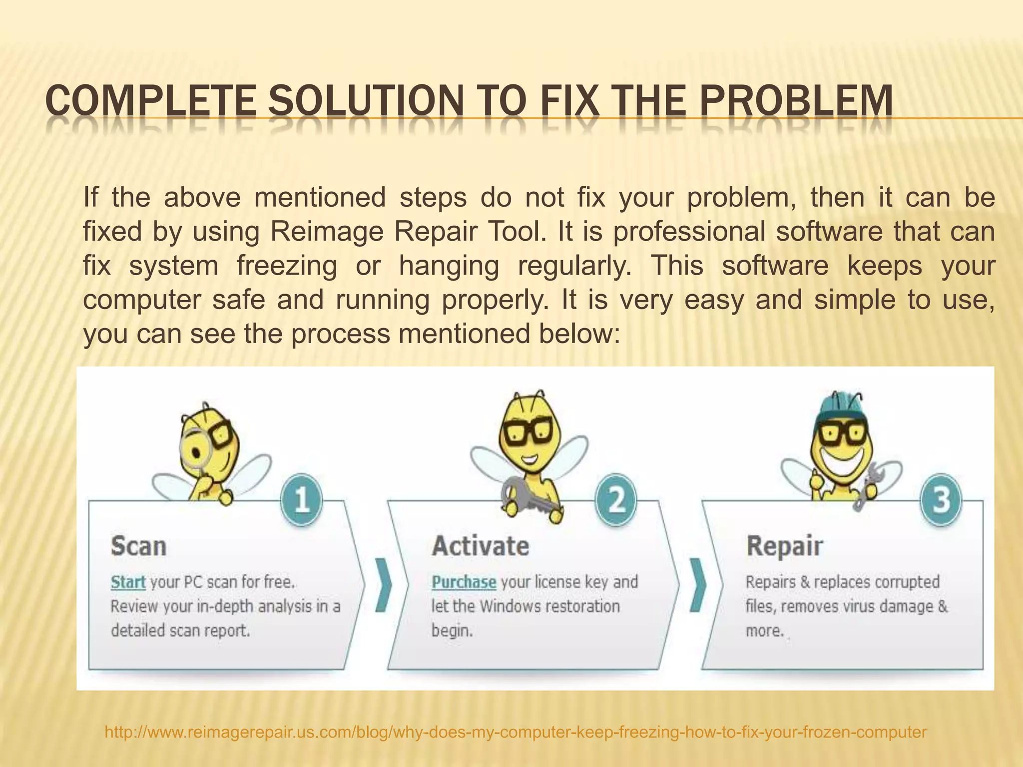 Why does my computer keep freezing how to fix your frozen computer | PPT