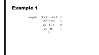 Why does order matter | PPT