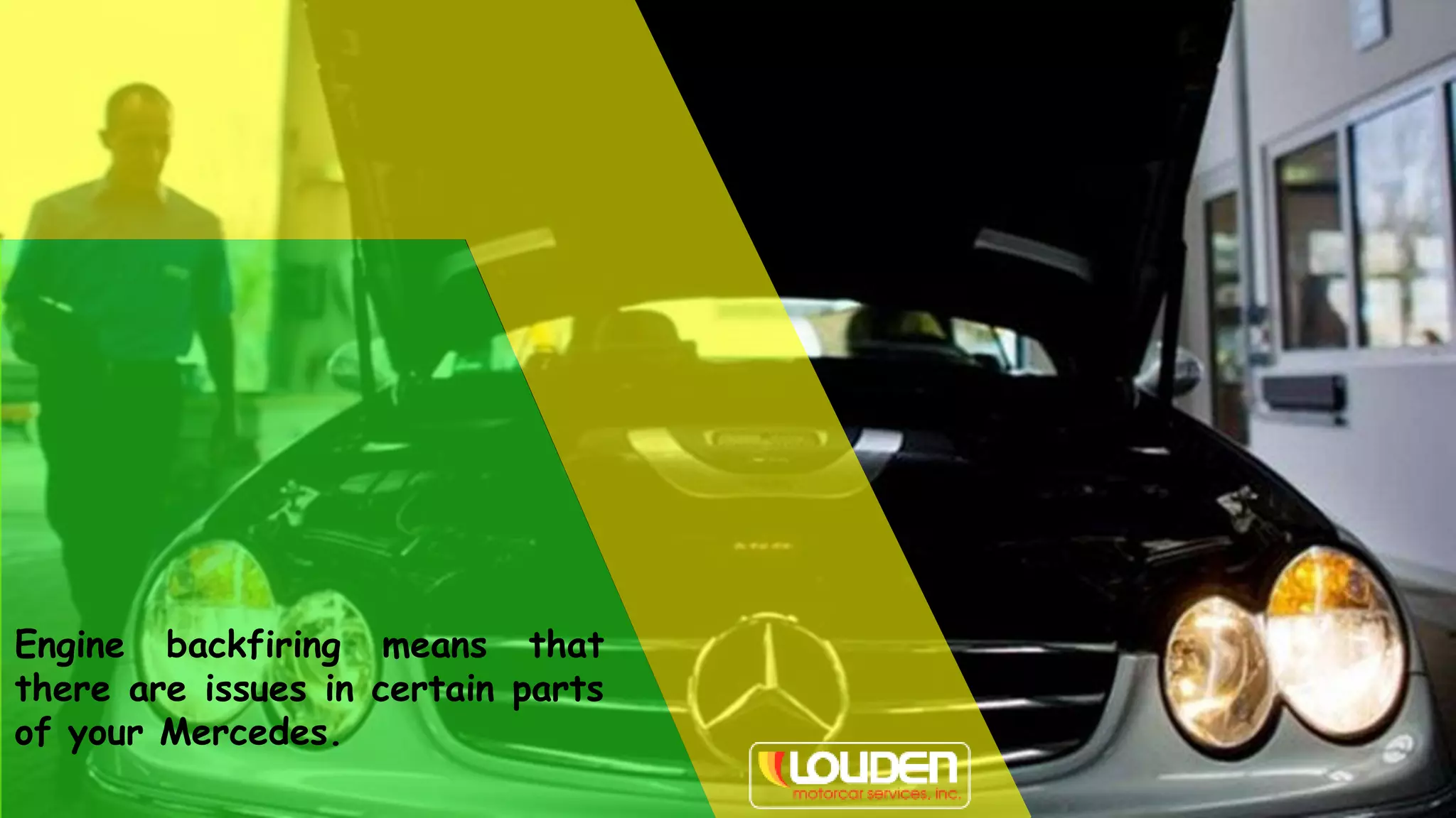 Why does the Engine Backfire in Mercedes | PPT