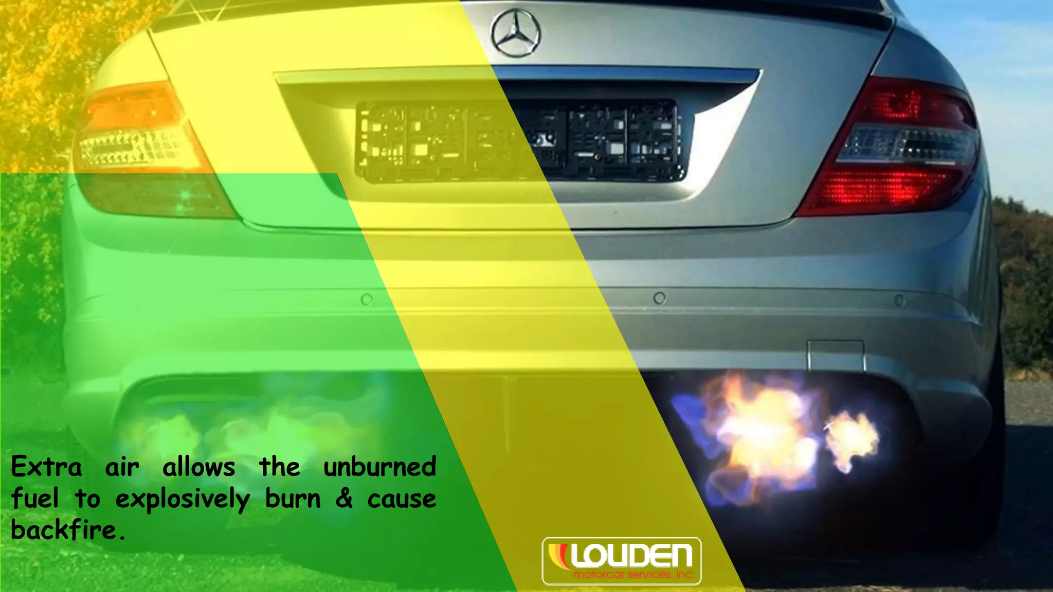 Why does the Engine Backfire in Mercedes | PPT