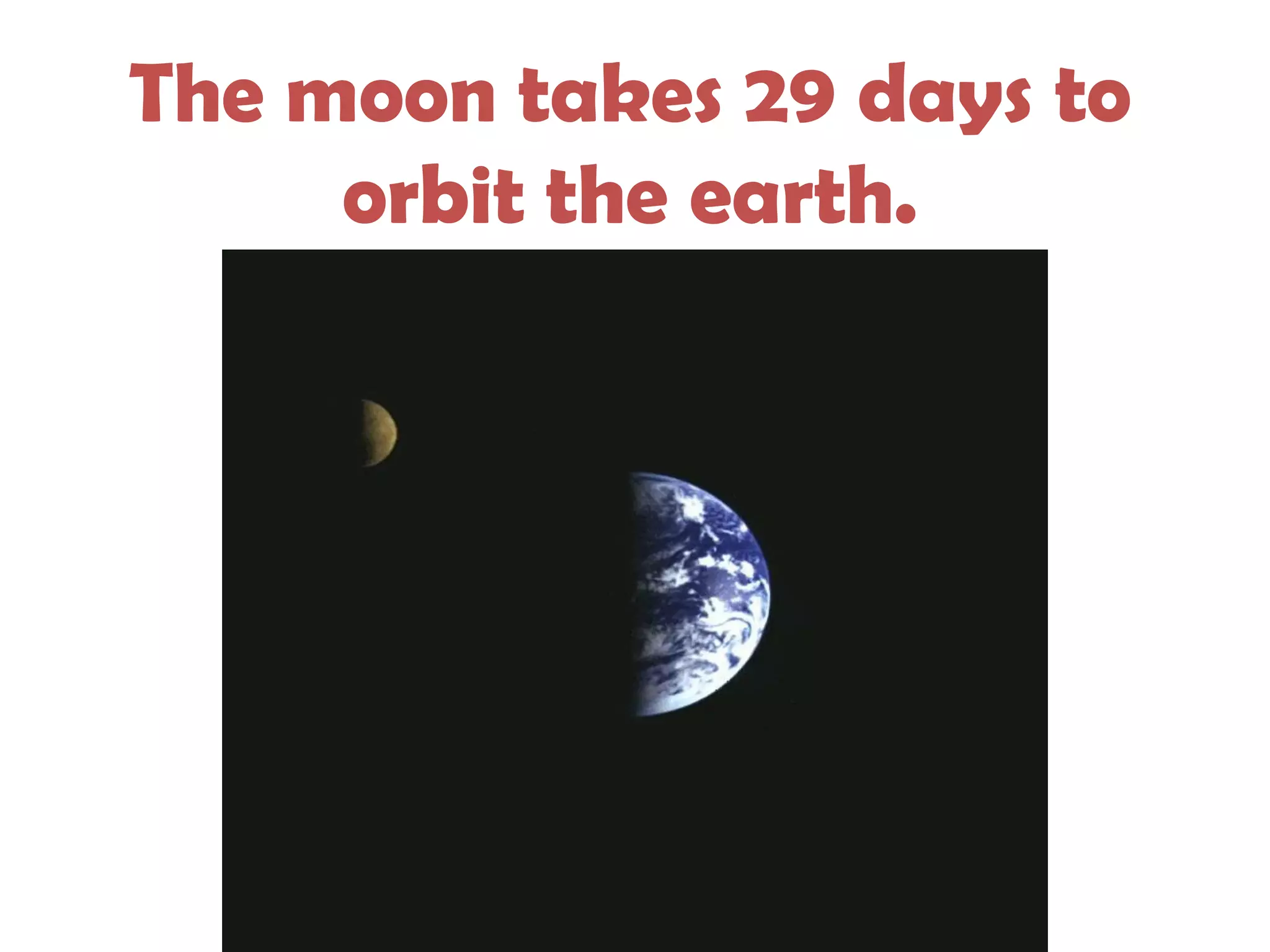 Why does the moon seem to change | PPT