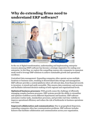 Why do extending firms need to understand ERP software.pdf