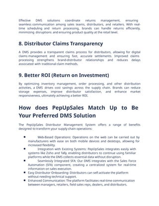 Why Do FMCG Businesses Need a Distribution Management System | PPTX