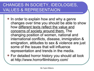 Why Do Genres Change Over Time | PPT