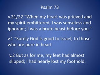 Why do good things happen to bad people (Psalm 73) | PDF | Christianity ...