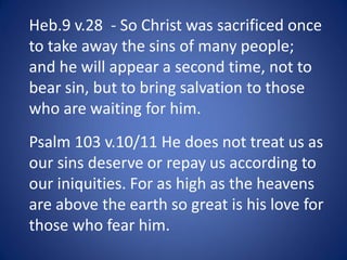 Why do good things happen to bad people (Psalm 73) | PDF
