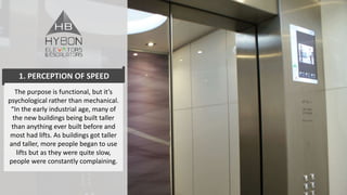 Why do lifts have mirrors | PPT