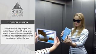 Why do lifts have mirrors | PPT