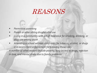 Drug is a problem, not solution! | PPTX