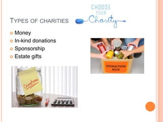 Why do people give charity slide | PPTX