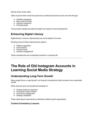 Why Do People Study Old Instagram Accounts.docx