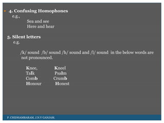 Why do school students commit spelling mistakes ? | PPT