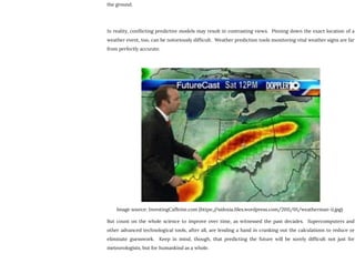 Why do weather forecasts still get it wrong | PDF