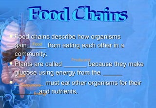 Why do we eat | PPT
