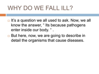 Why do we fall ill | PPT