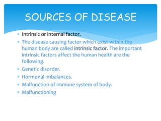 Why do we fall ill | PPTX | Digestive Disorders | Diseases and Conditions