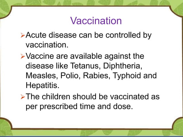 Why Do We Fall ILL | PPT