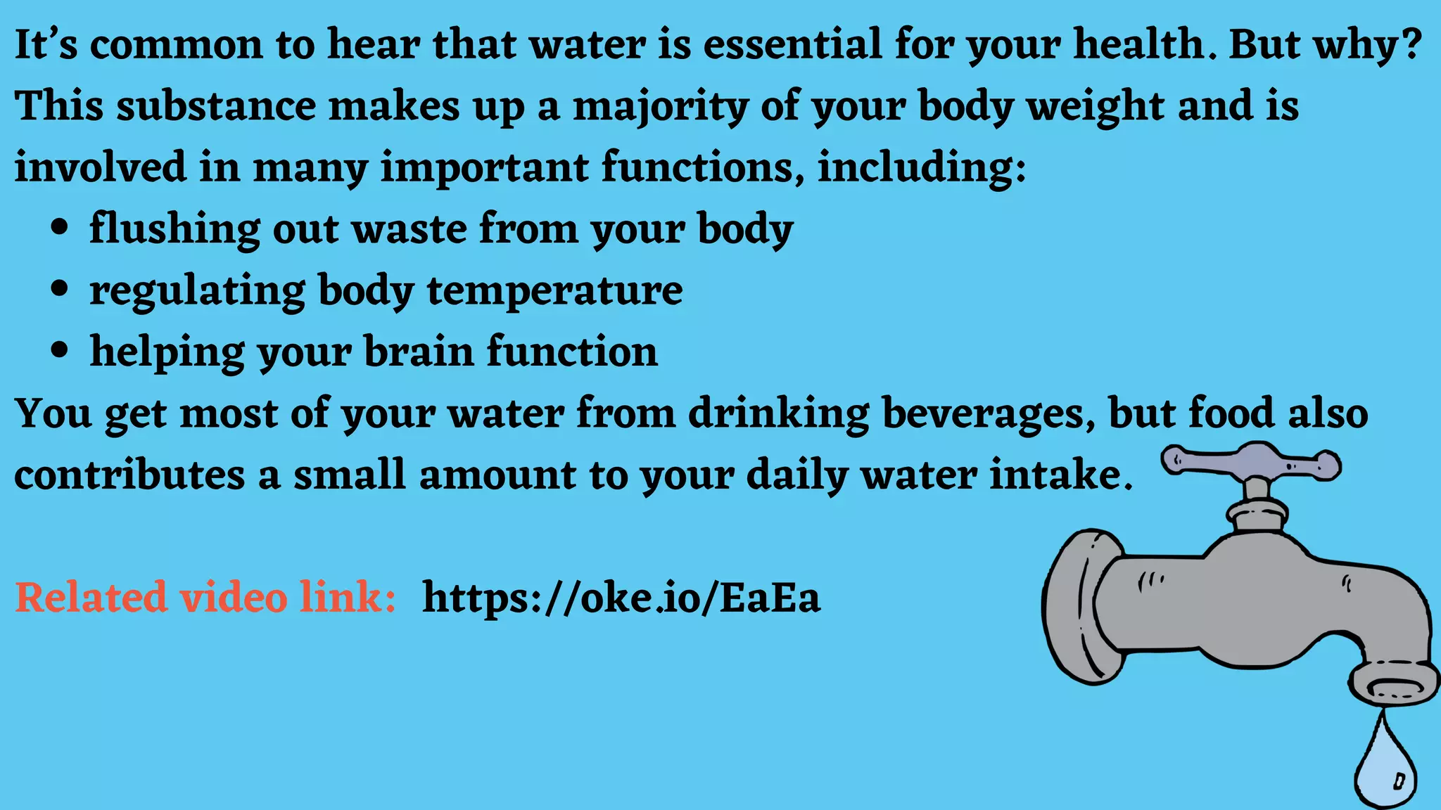 Why do we have to drink water | PPT