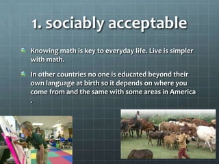 Why do we learn math | PPTX