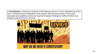 Why do we need constitution? | PPTX