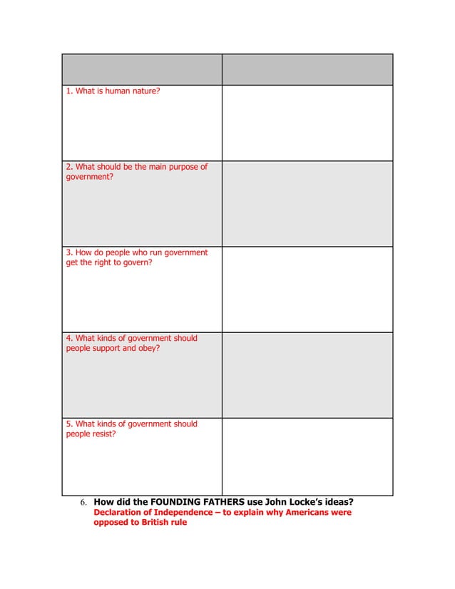 The Key To John Locke: Natural Rights | DOC