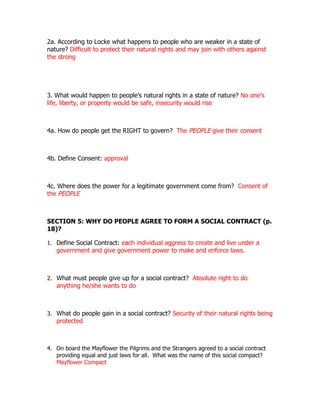 The Key To John Locke: Natural Rights | DOC