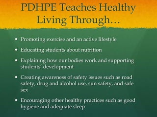 Why Do We Need PDHPE? | PPT