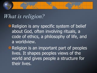 Why do we need to learn religion | PPT