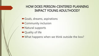 Why do we Plan for Life After High School? | PPTX