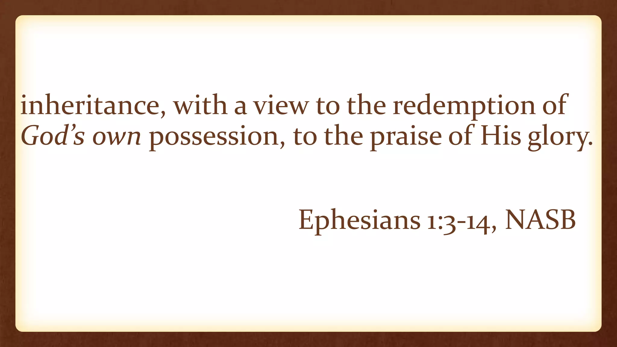 Why do we praise God? | PPTX
