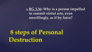 Why do we sin? | PPT