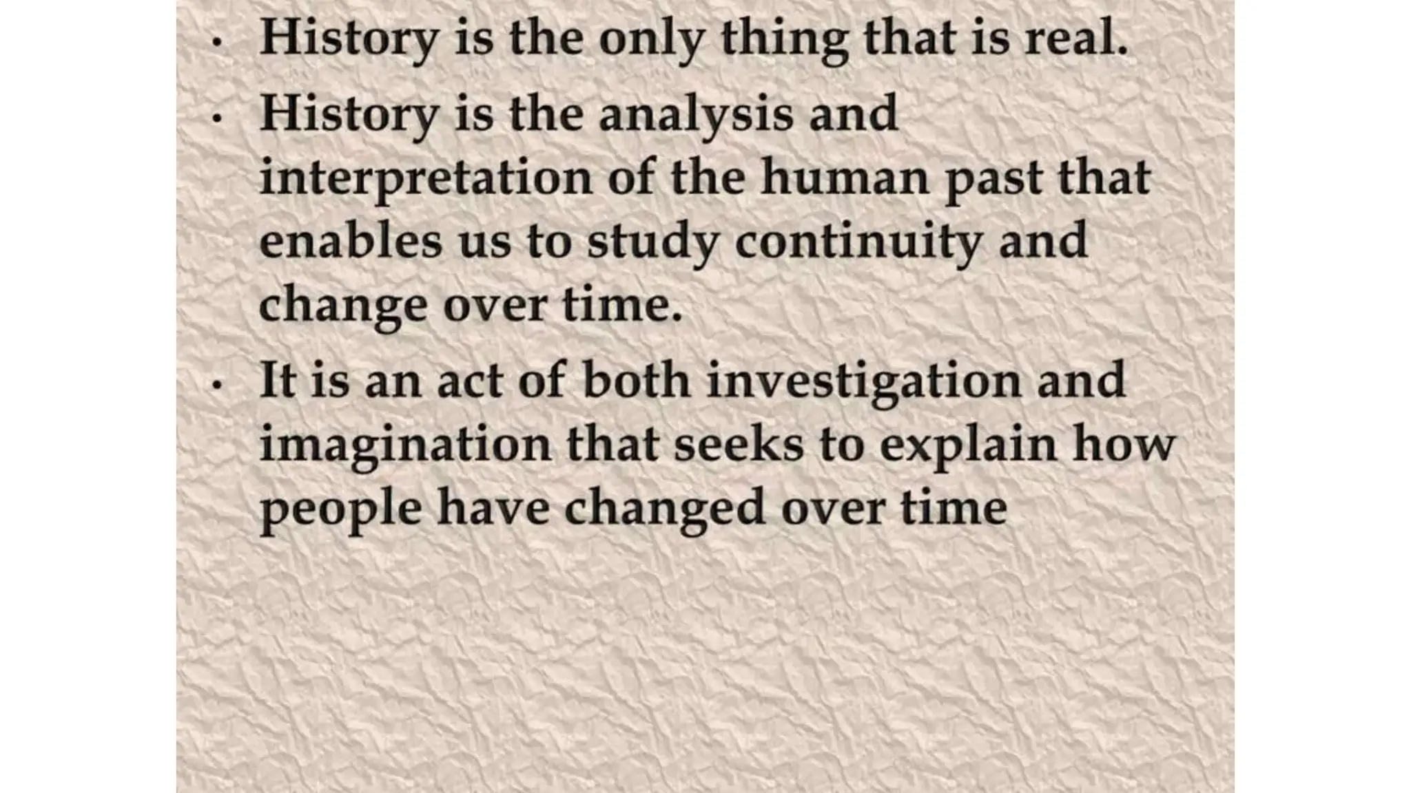 Why do we study history? What is the importance of studying history ...