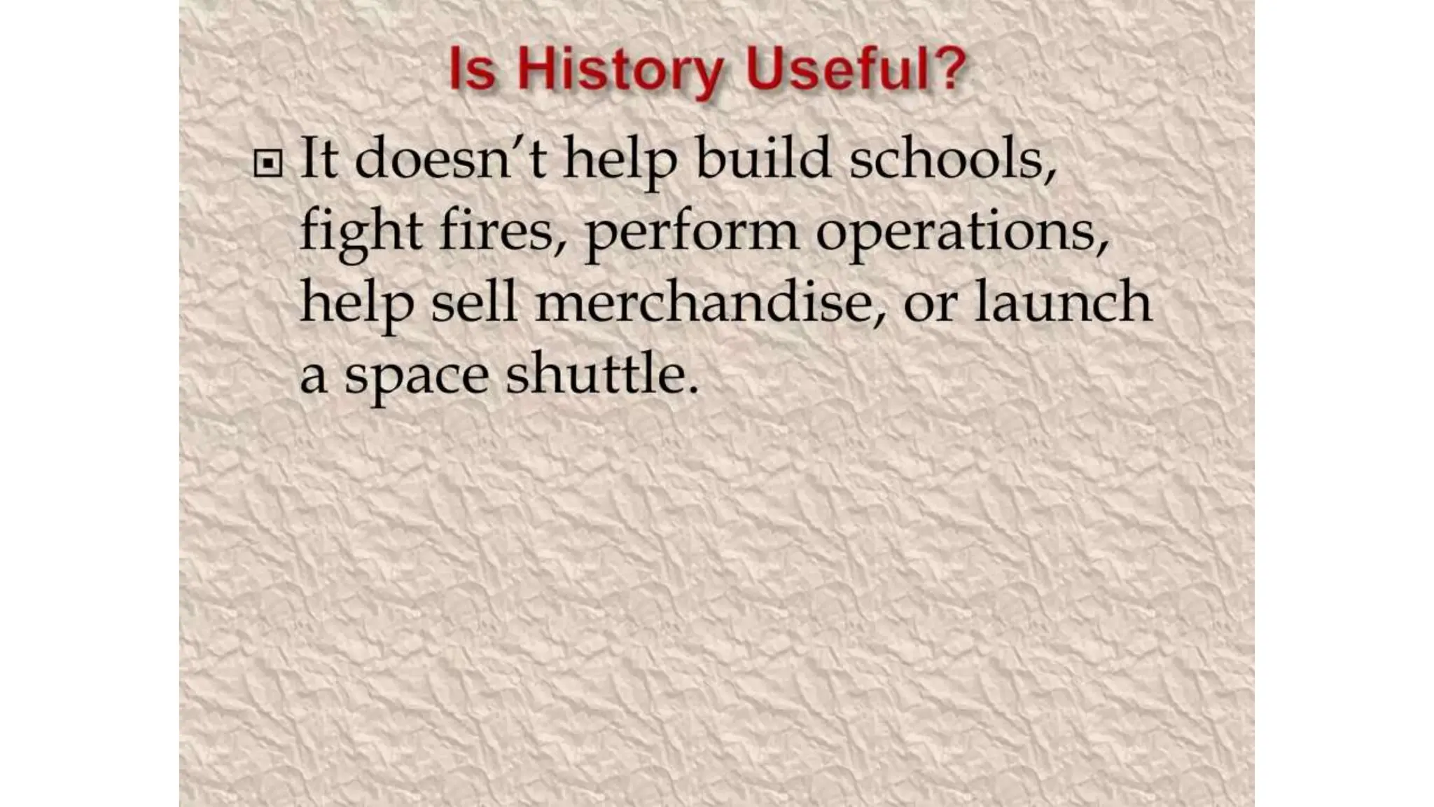 Why do we study history? What is the importance of studying history ...